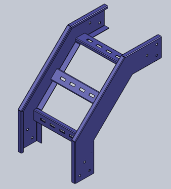 Cable Ladder Fitting - External Riser